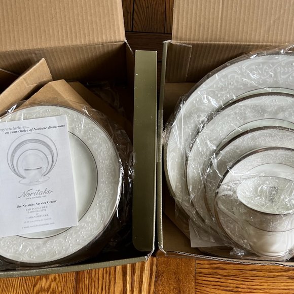 Noritake | Dining | 5piece Noritake China Set X2 | Poshmark